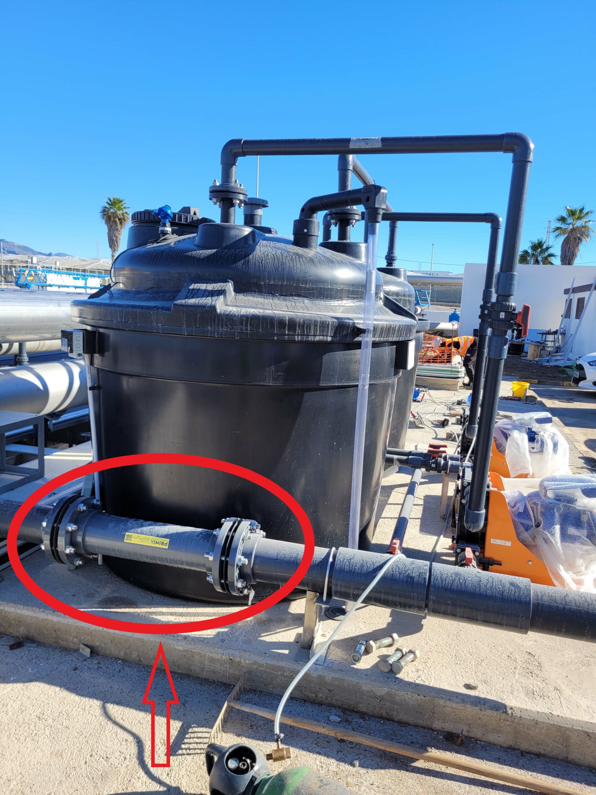 TAILOR-MADE SOLUTION WITH THE PRIMIX STATIC MIXER - EL EJIDO WWTP ...